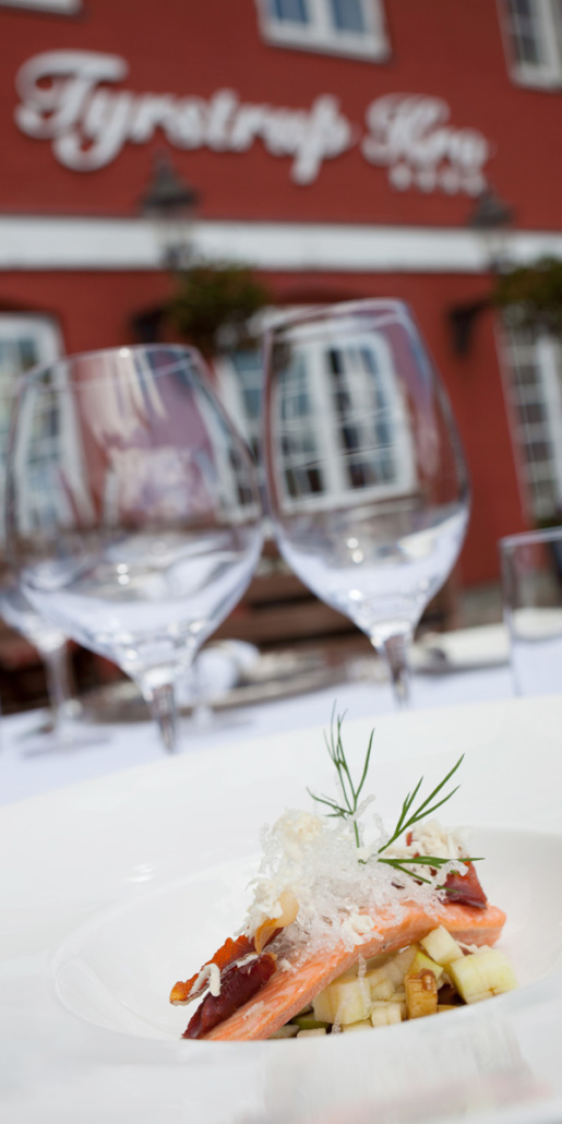 The gourmet menu – Tyrstrup Kro